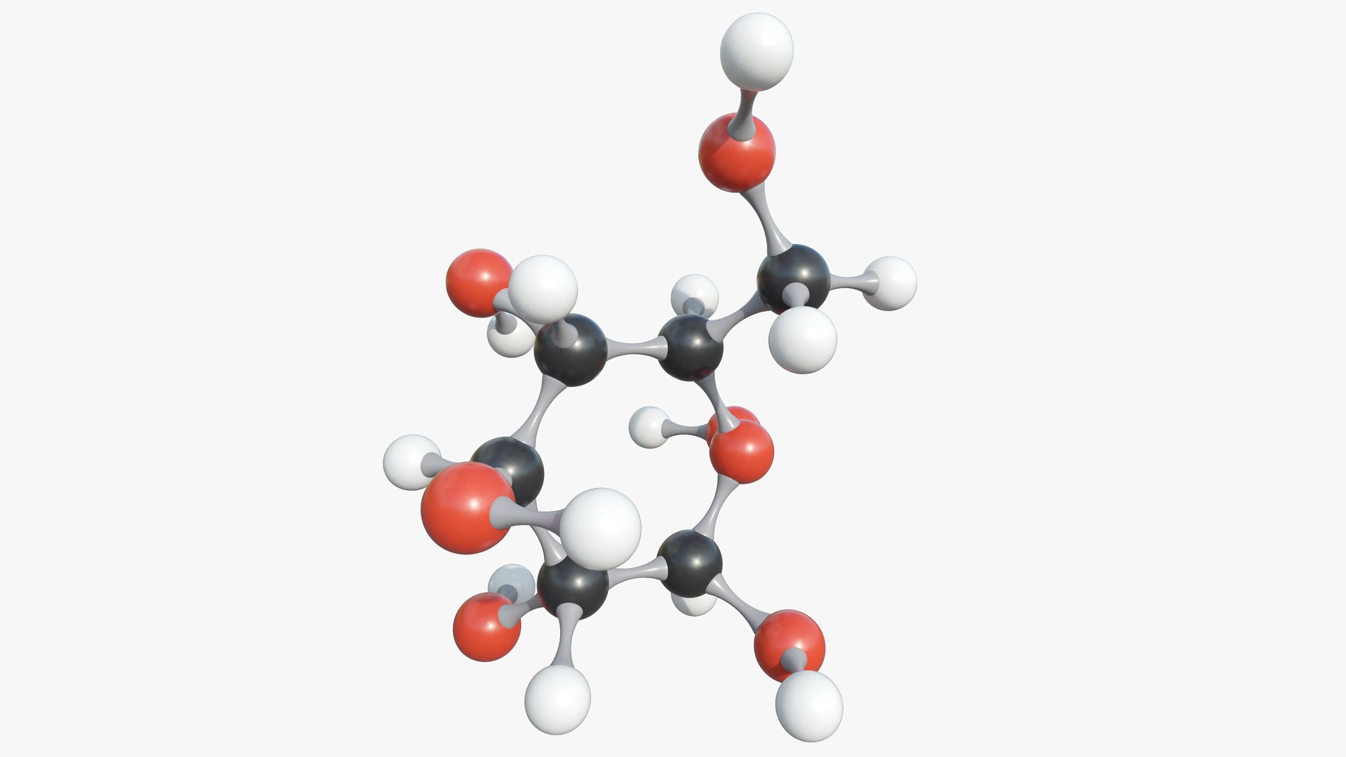 3D Model Glucose Molecule With PBR 4K 8K - TurboSquid 1943827