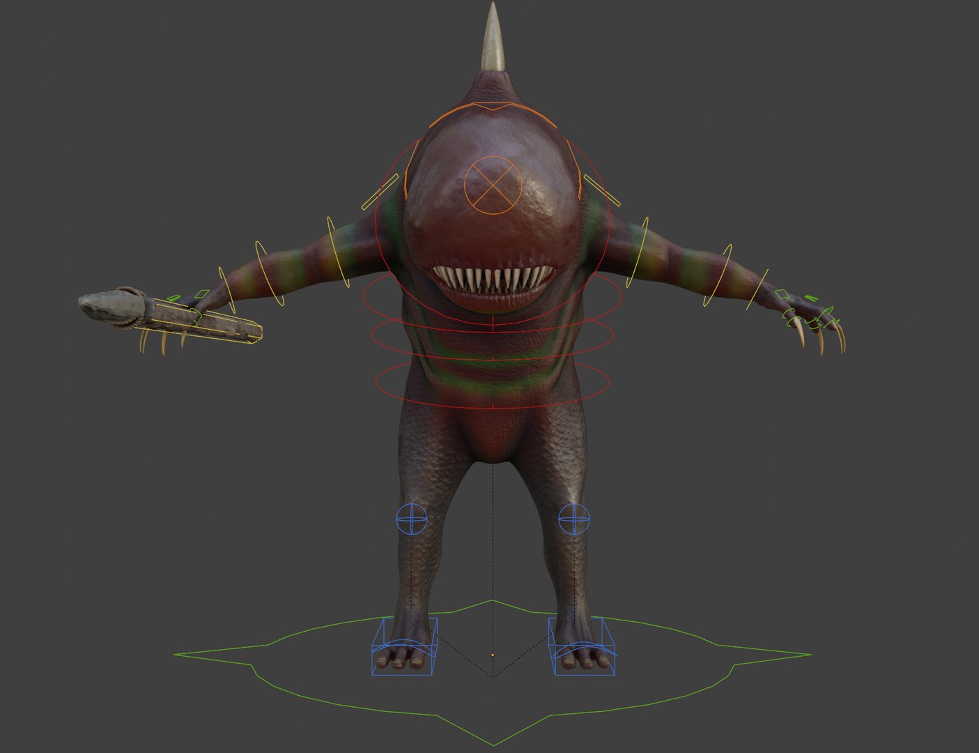 Rigging Animations 3D Model - TurboSquid 1615904