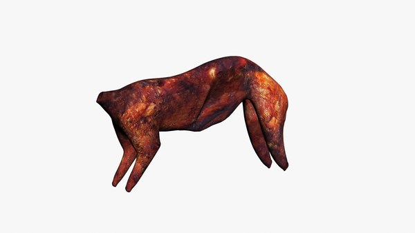 3D fried rabbit - TurboSquid 1287082