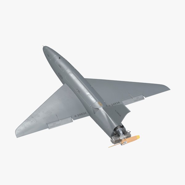 Drohne Kamikaze Iranian Arash 2 Rigged 3D-Modell - TurboSquid 2222408