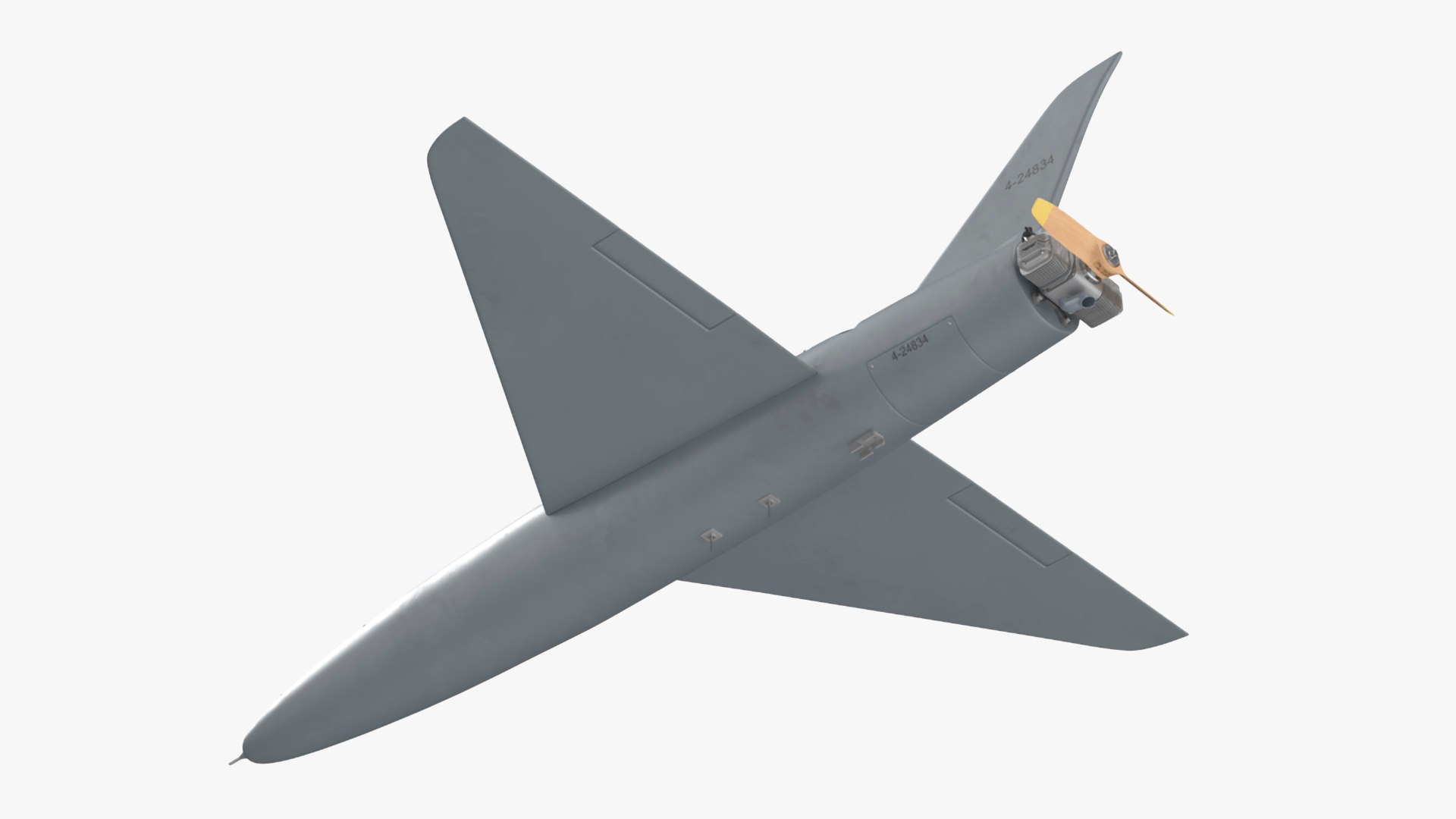 Drone Kamikaze Iranian Arash 2 Rigged Model - TurboSquid 2222408