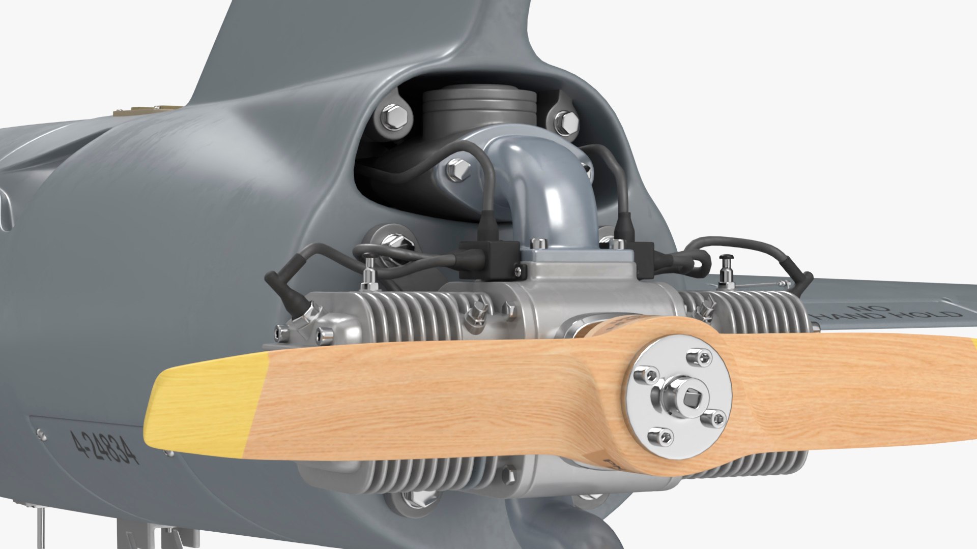 Drone Kamikaze Iranian Arash 2 Rigged Model - TurboSquid 2222408