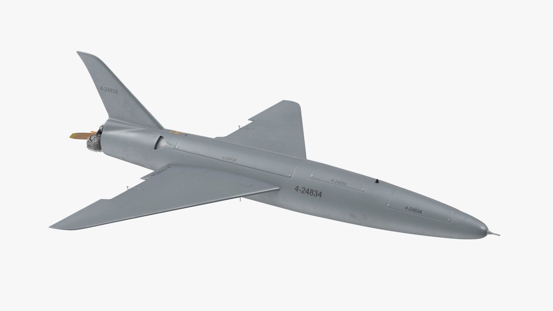 Drone Kamikaze Iranian Arash 2 Rigged Model - TurboSquid 2222408
