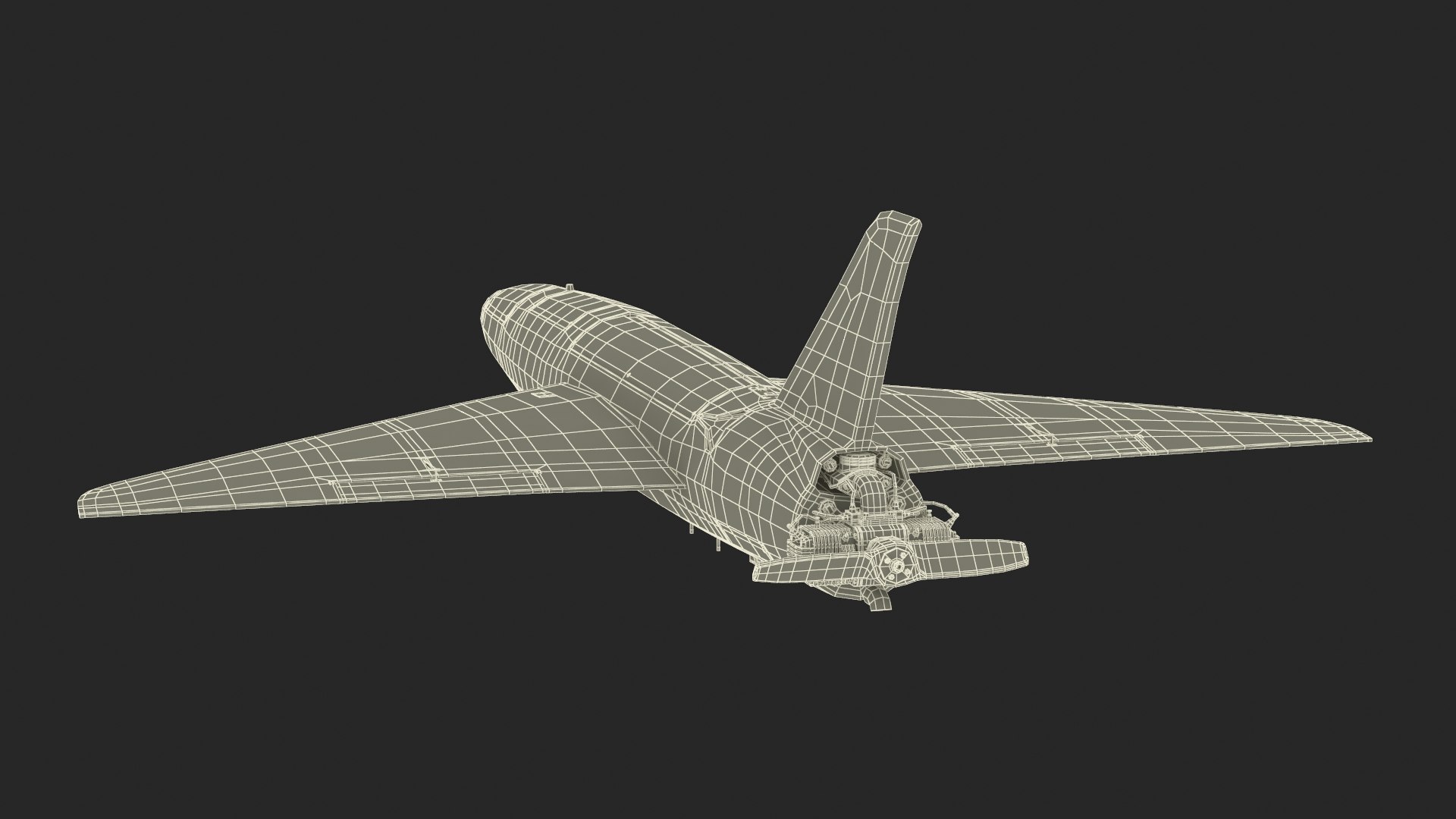Drone Kamikaze Iranian Arash 2 Rigged Model - TurboSquid 2222408