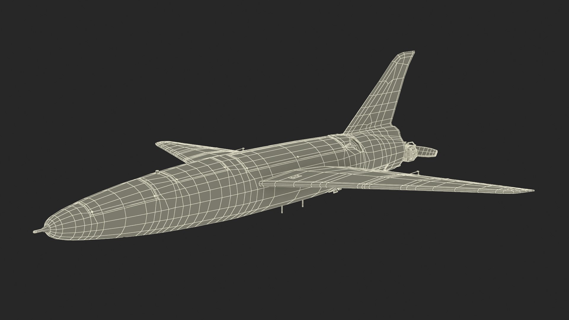 Drone Kamikaze Iranian Arash 2 Rigged Model - TurboSquid 2222408