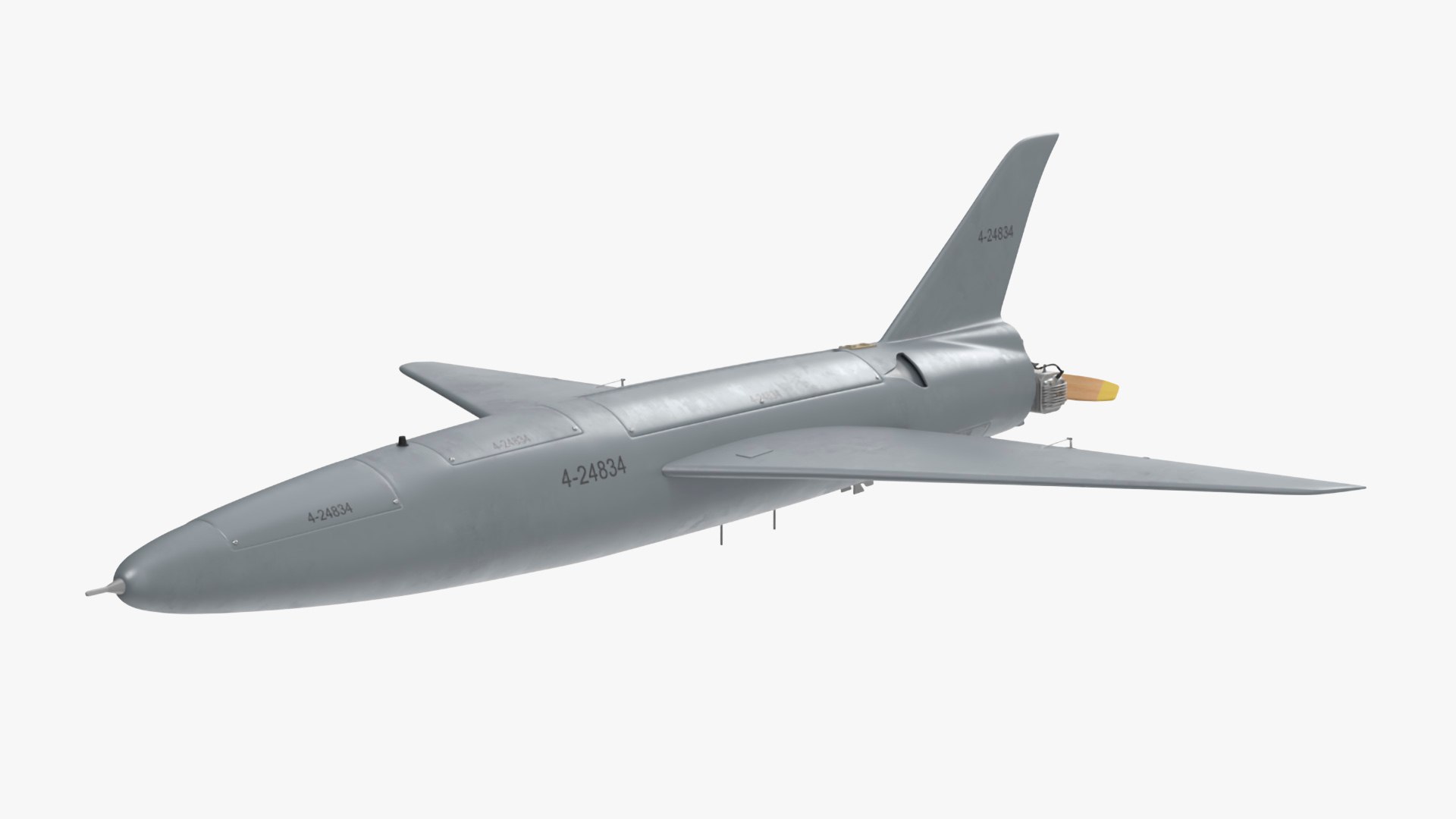 Drone Kamikaze Iranian Arash 2 Rigged Model - TurboSquid 2222408