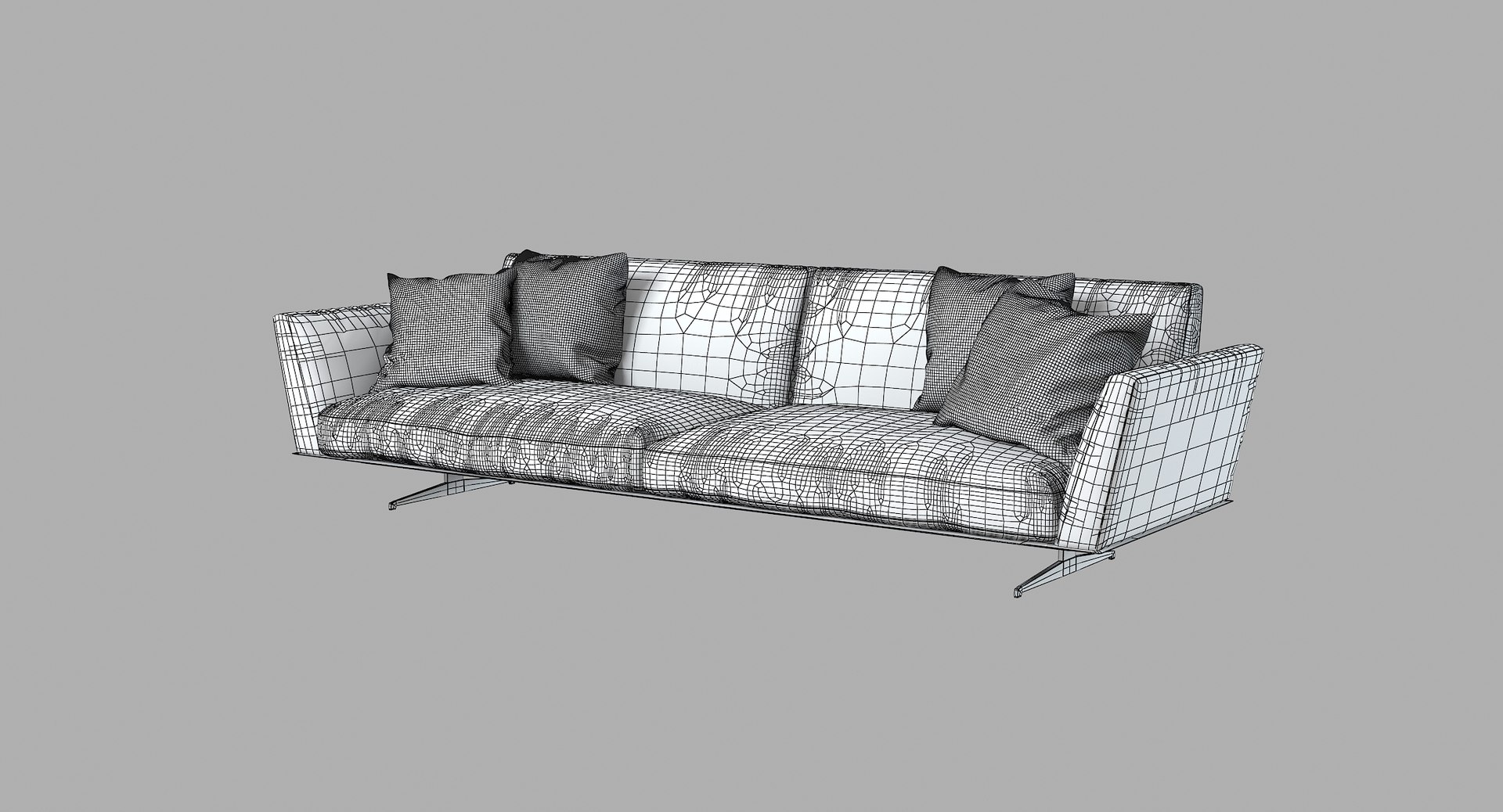 3d Max Flexform Mood Evergreen