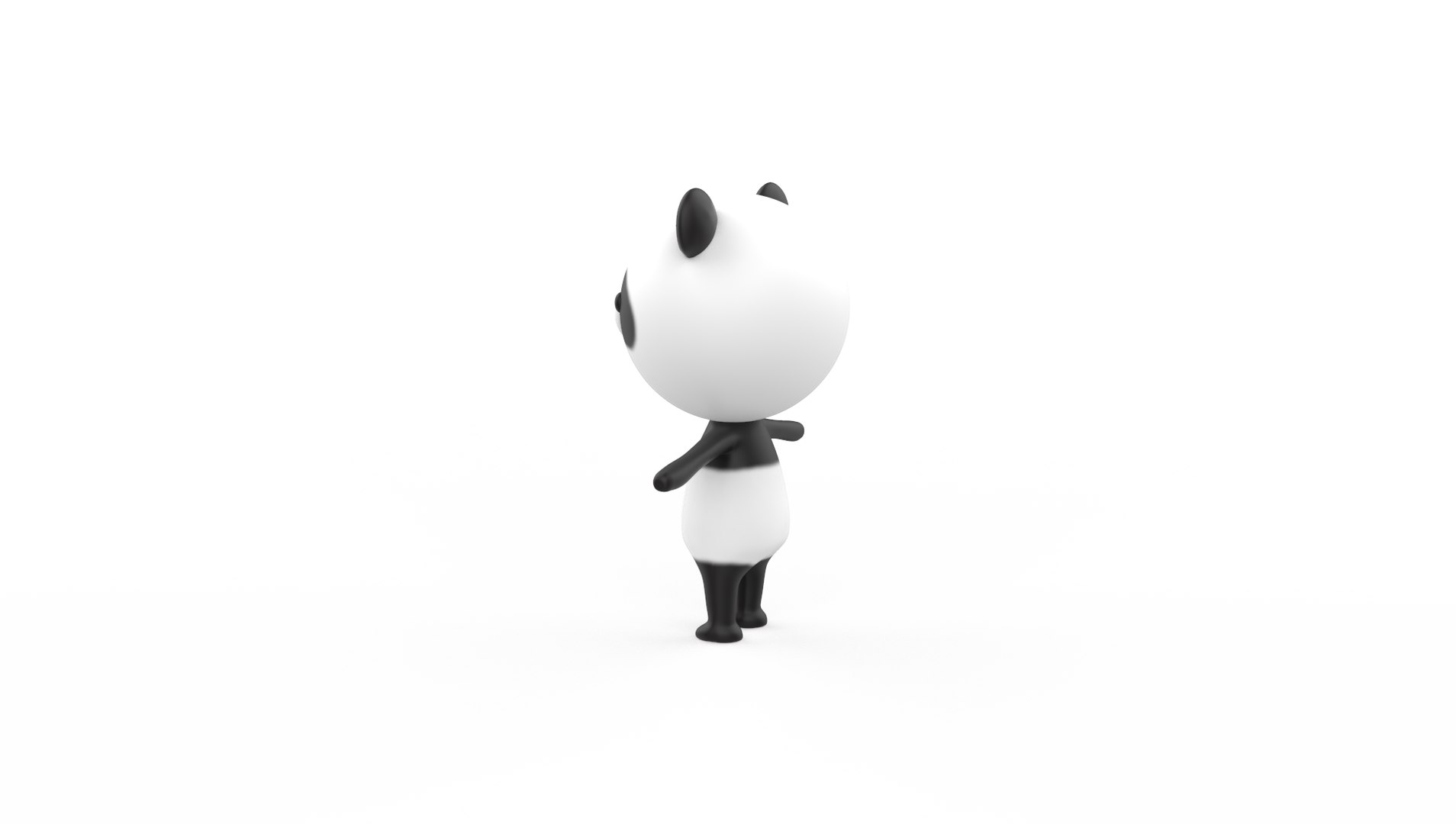 3D Stylized Character 001 Panda model - TurboSquid 2170990