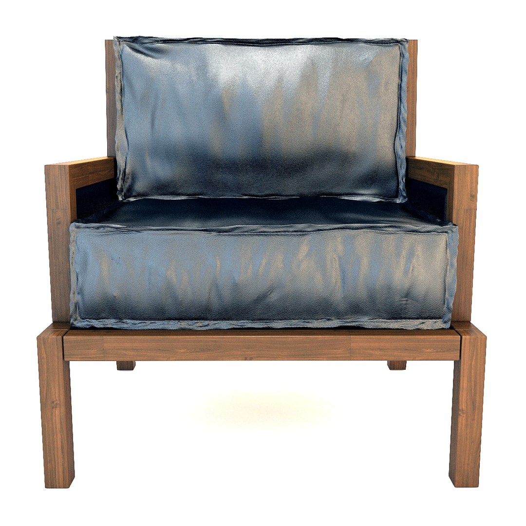 3d 3ds armchair chair