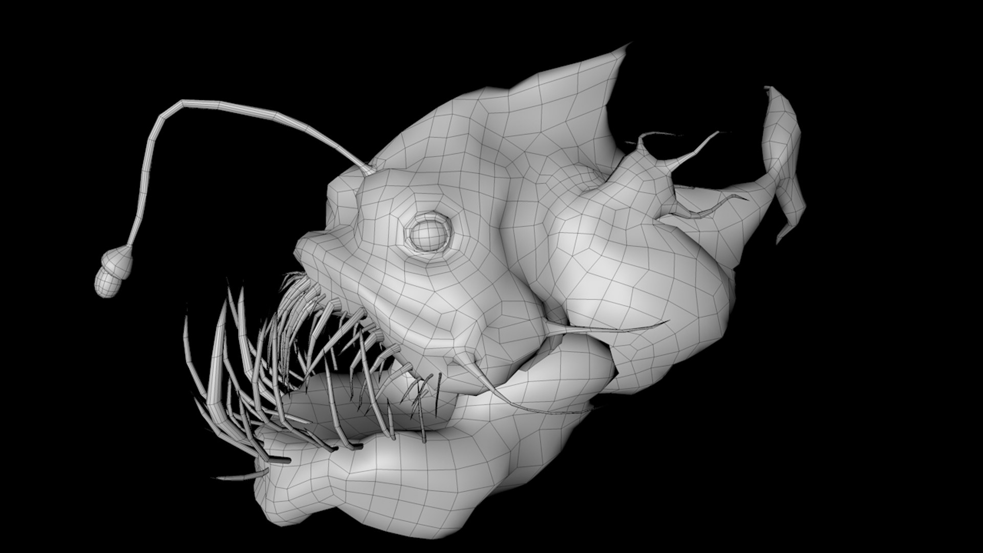 Angler Fish 3D - TurboSquid 1440419