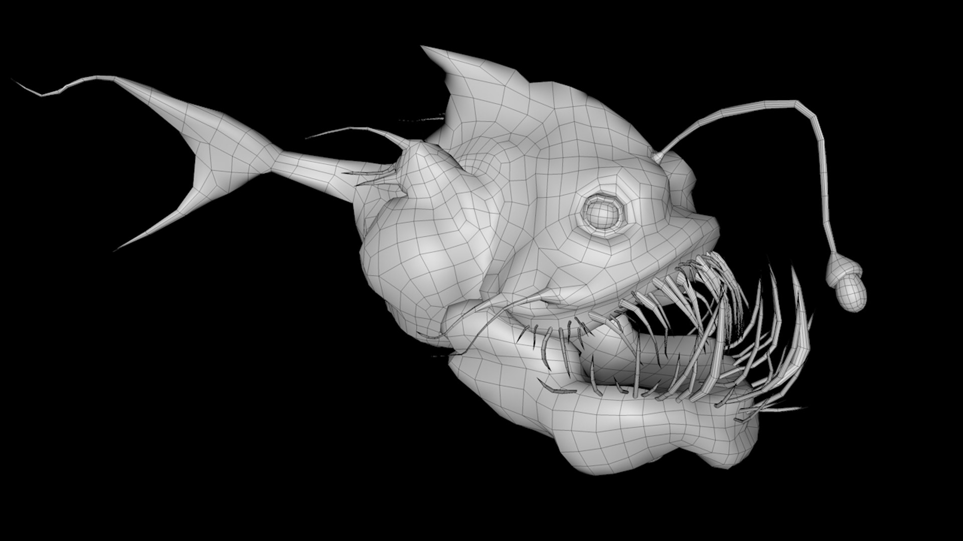 Angler Fish 3D - TurboSquid 1440419