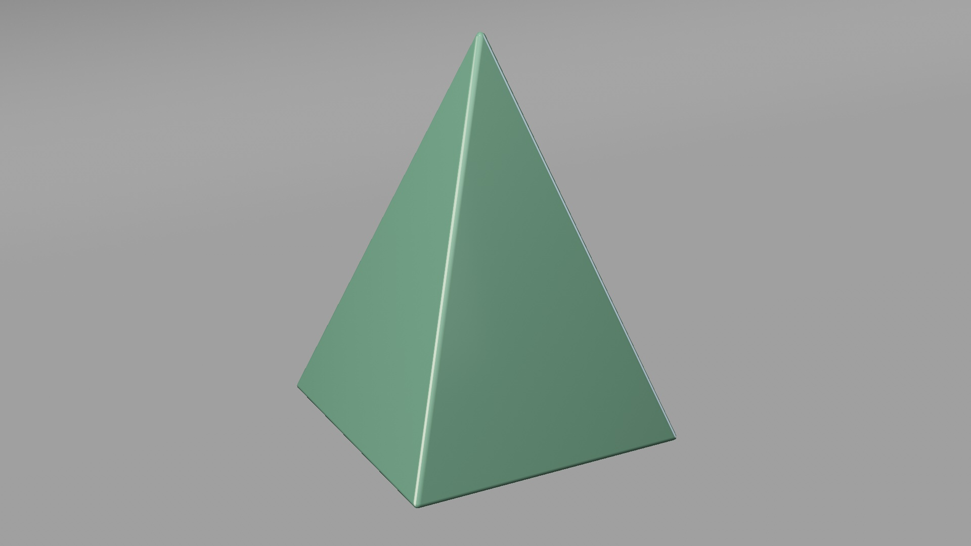 Mint Green Pyramid 3D Model - TurboSquid 2170027