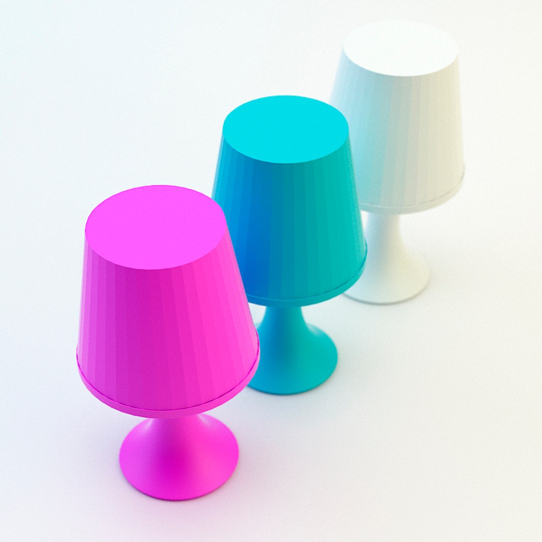 3d table lamp lampan
