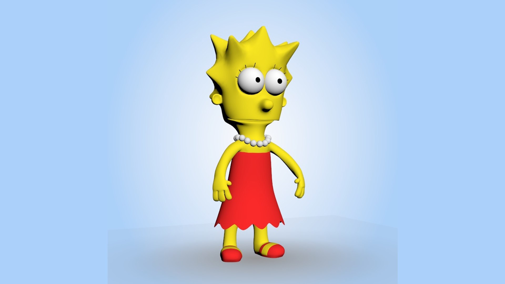 Lisa Simpson 3D Model - TurboSquid 2032365