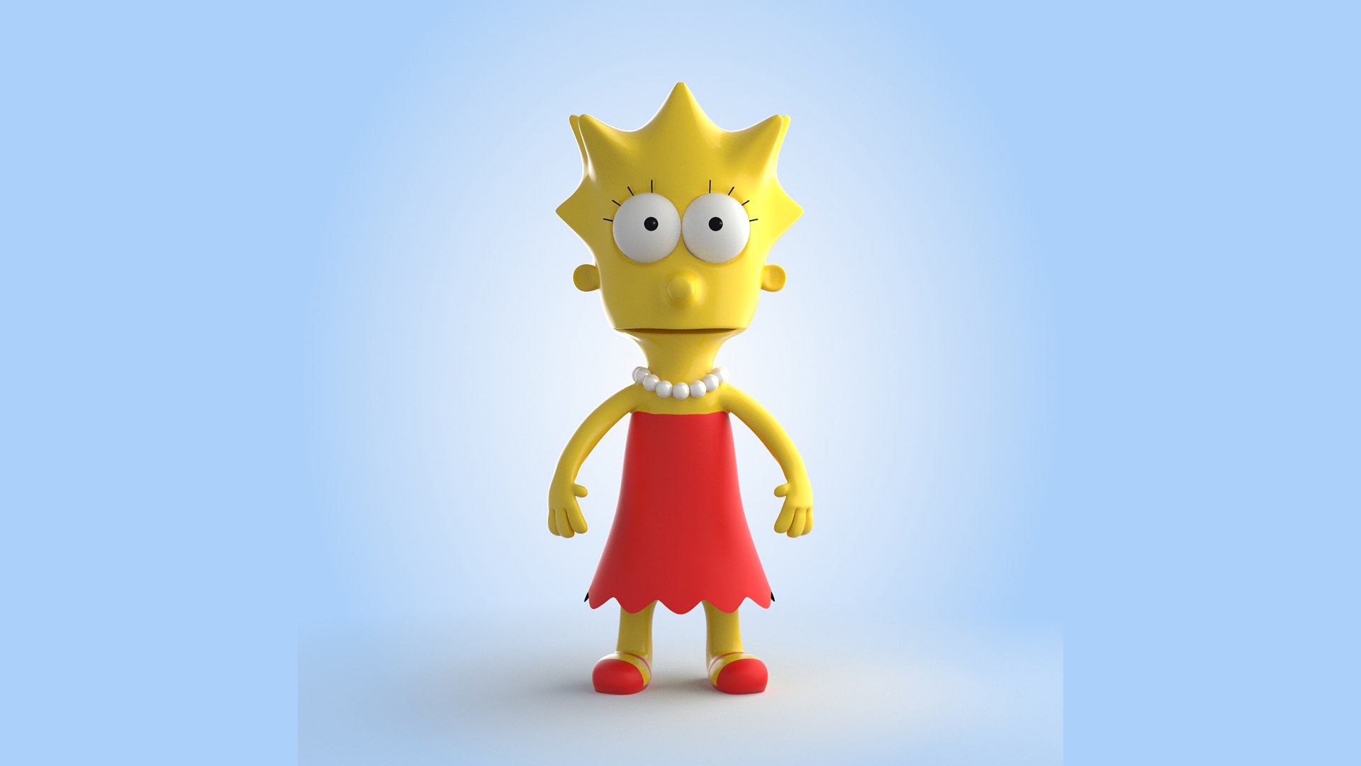 Lisa Simpson 3D Model - TurboSquid 2032365