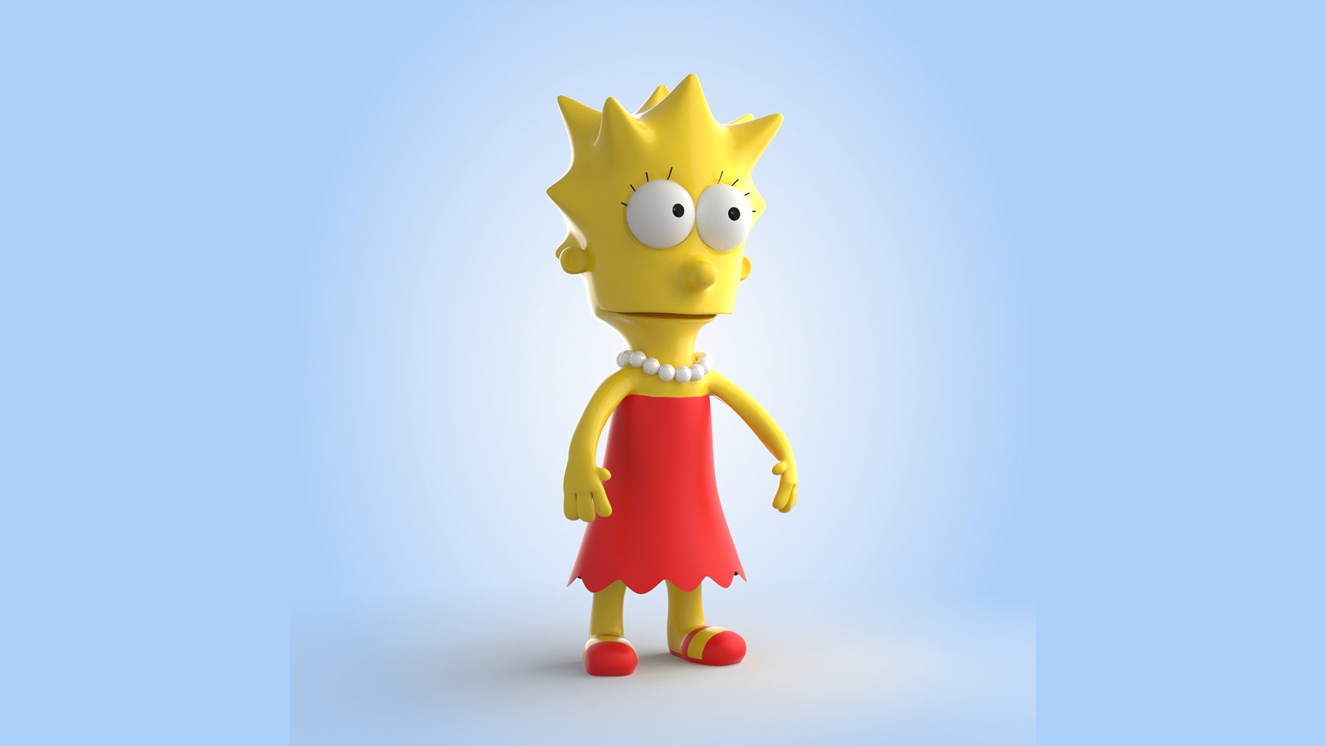 Lisa Simpson 3D Model - TurboSquid 2032365