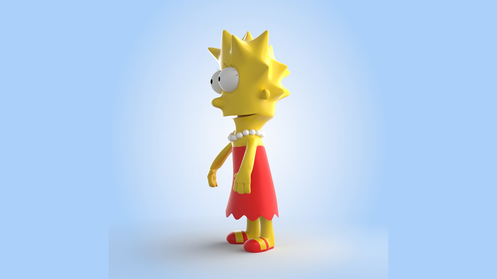 Lisa Simpson 3D Model - TurboSquid 2032365