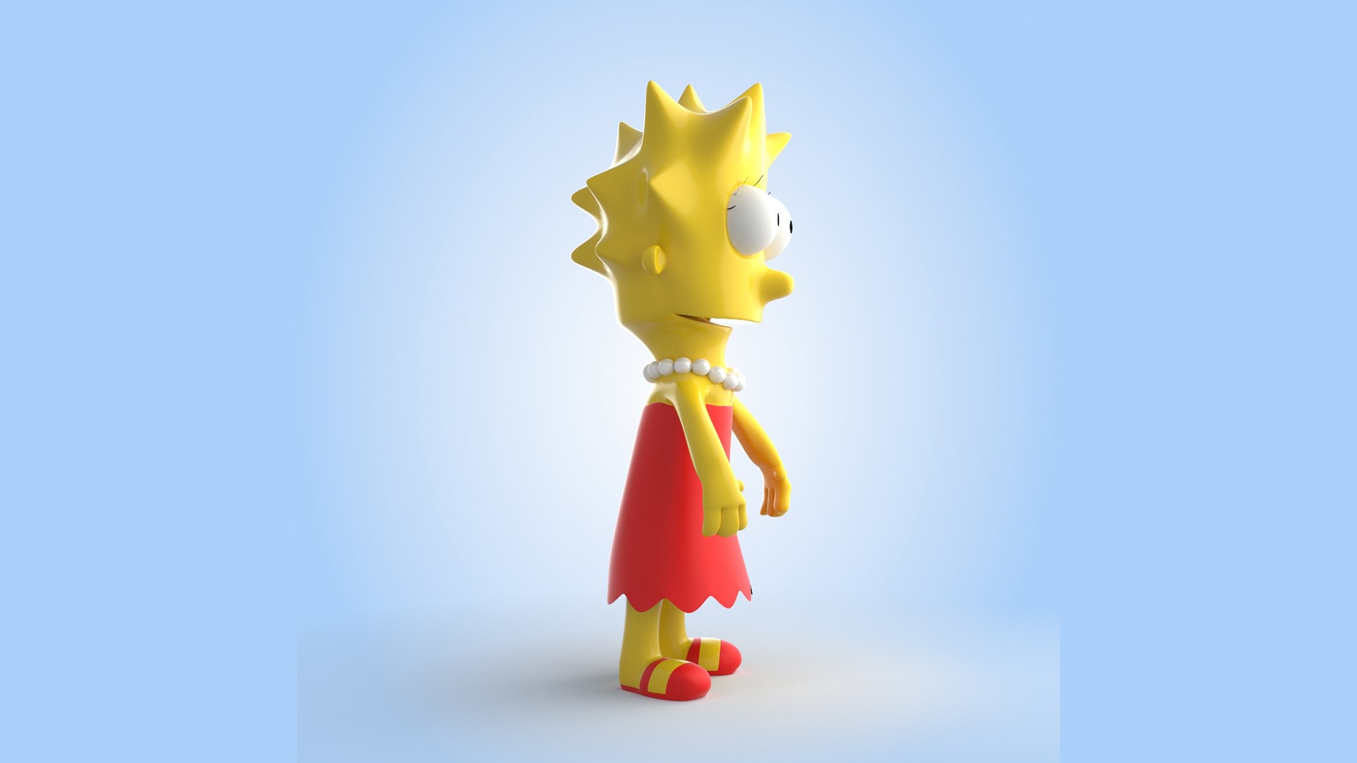 Lisa Simpson 3D Model - TurboSquid 2032365