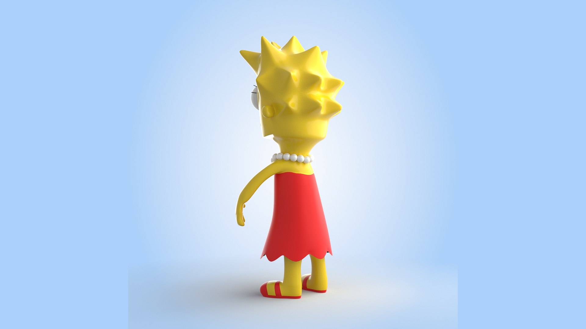 Lisa Simpson 3D Model - TurboSquid 2032365