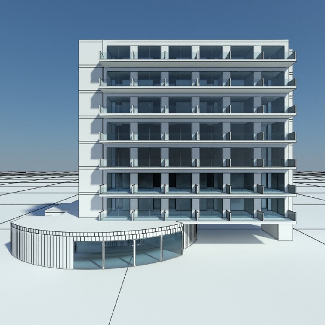 3d Hotel Architecture