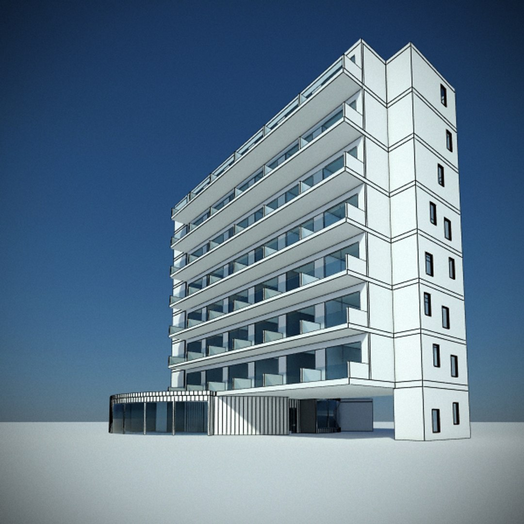 3d Hotel Architecture