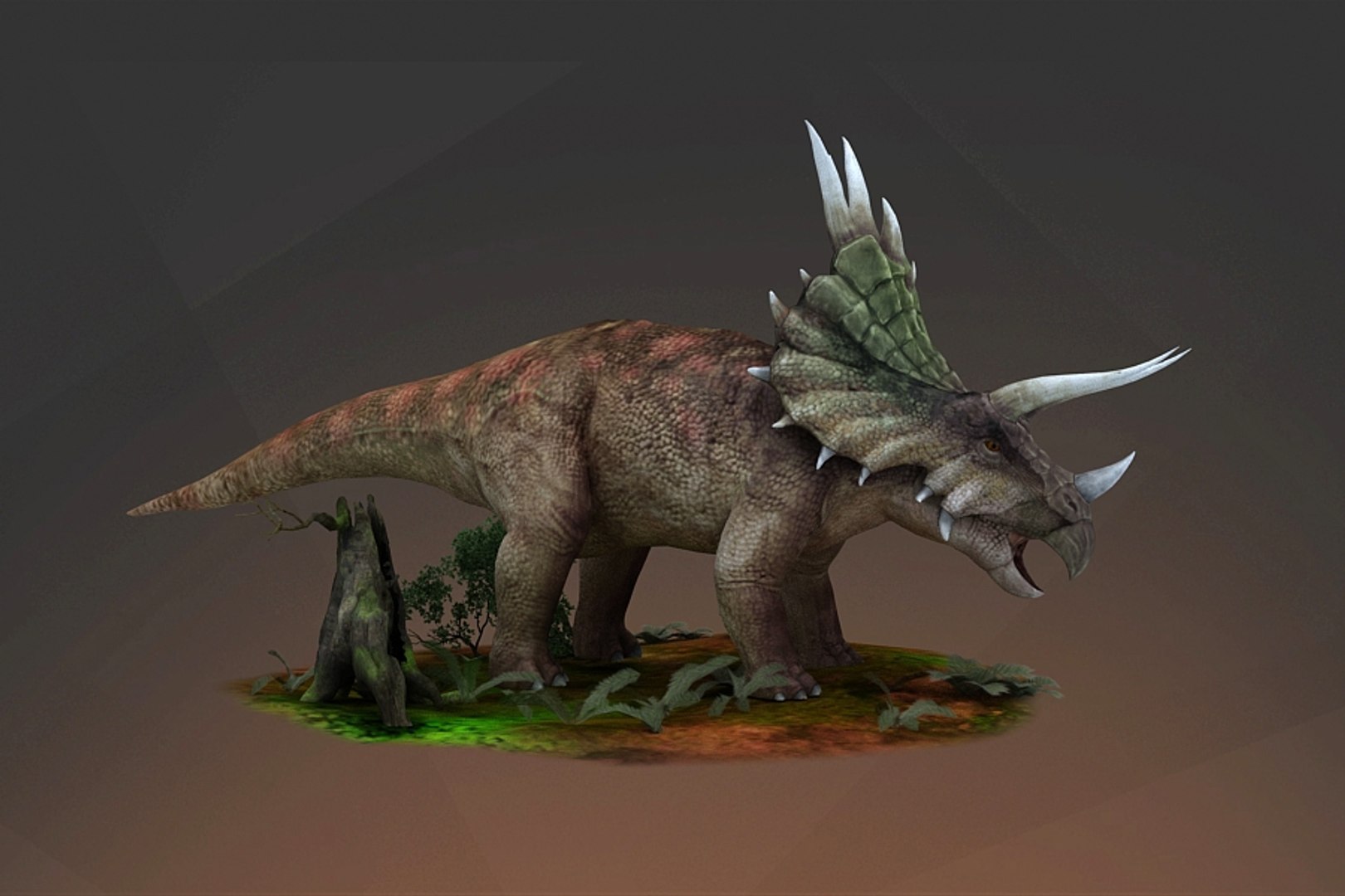Slasher Triceratops Protozoa Vr 3D Model - TurboSquid 1617968