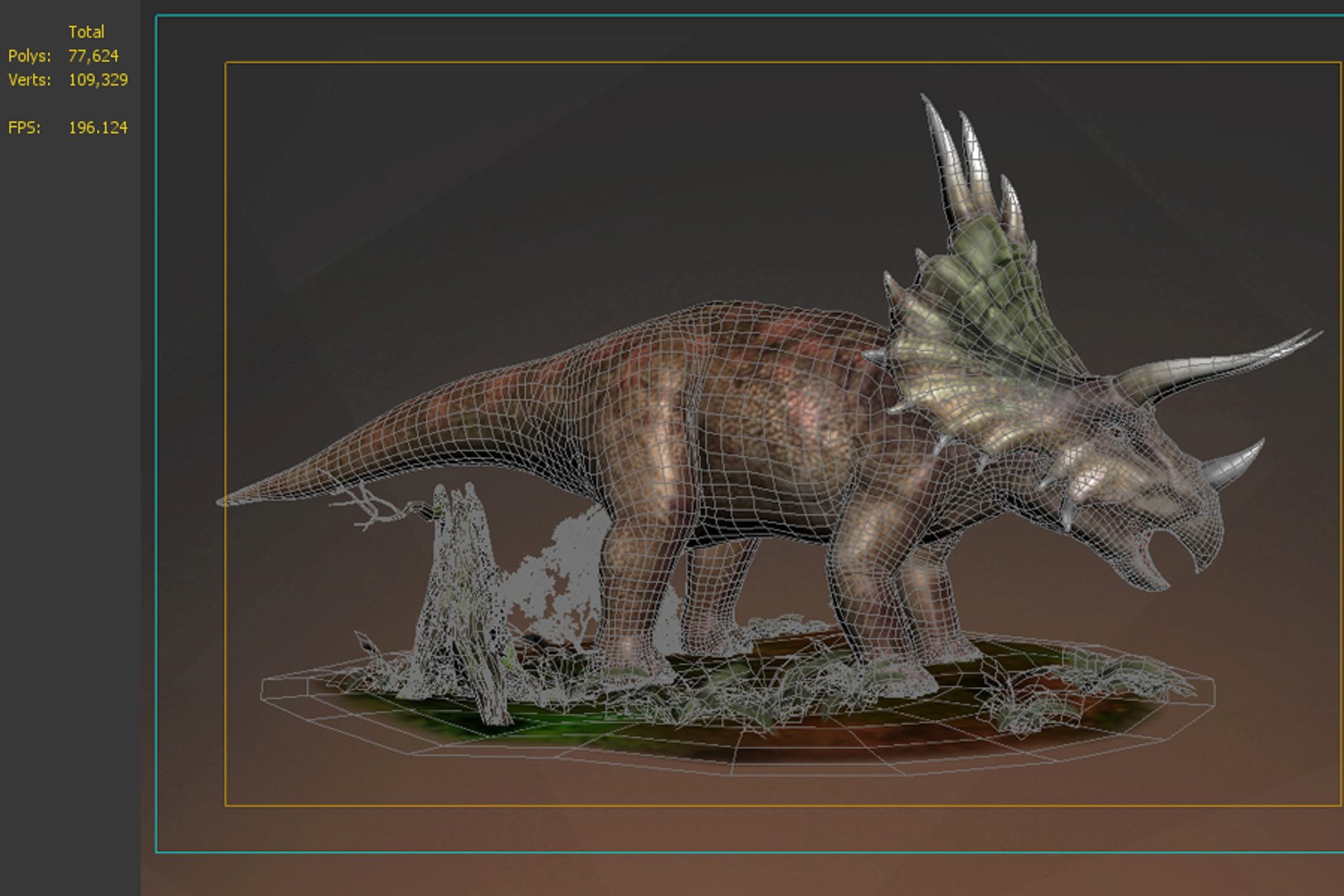Slasher Triceratops Protozoa Vr 3D Model - TurboSquid 1617968