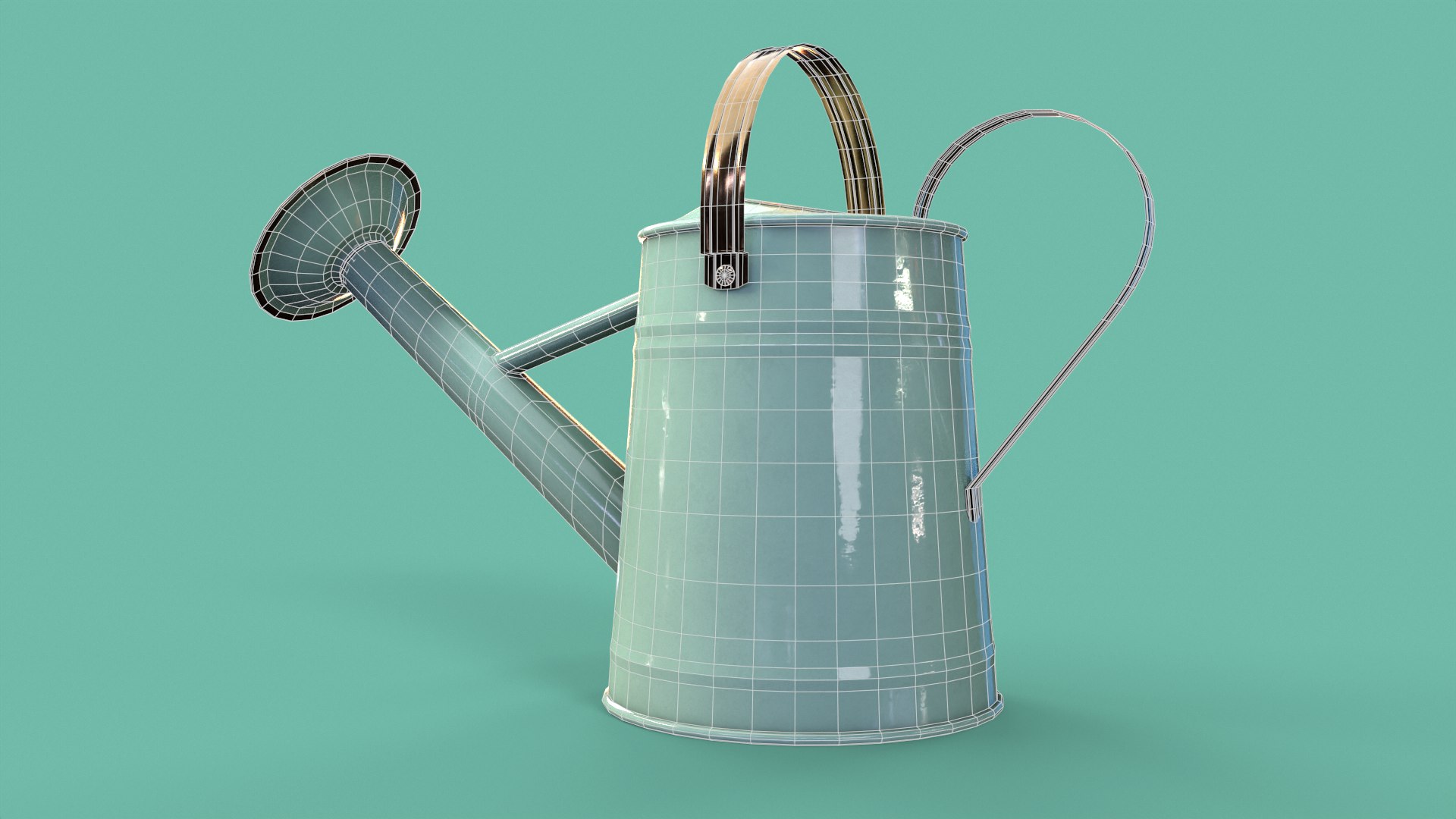 3D Watering Can model - TurboSquid 1804035