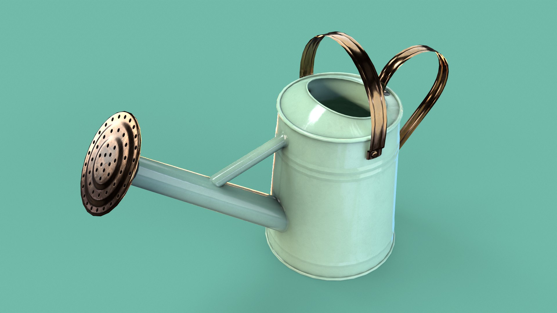 3D Watering Can model - TurboSquid 1804035