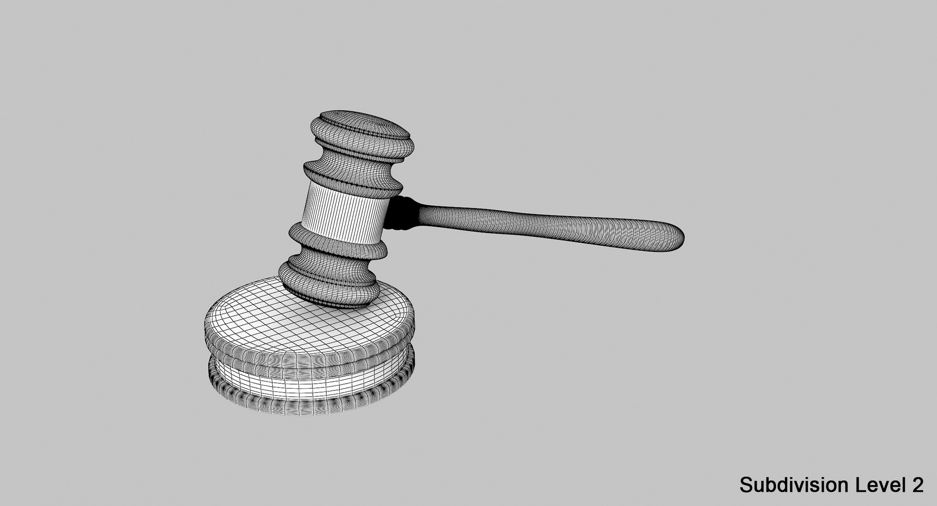 3d Model Gavel