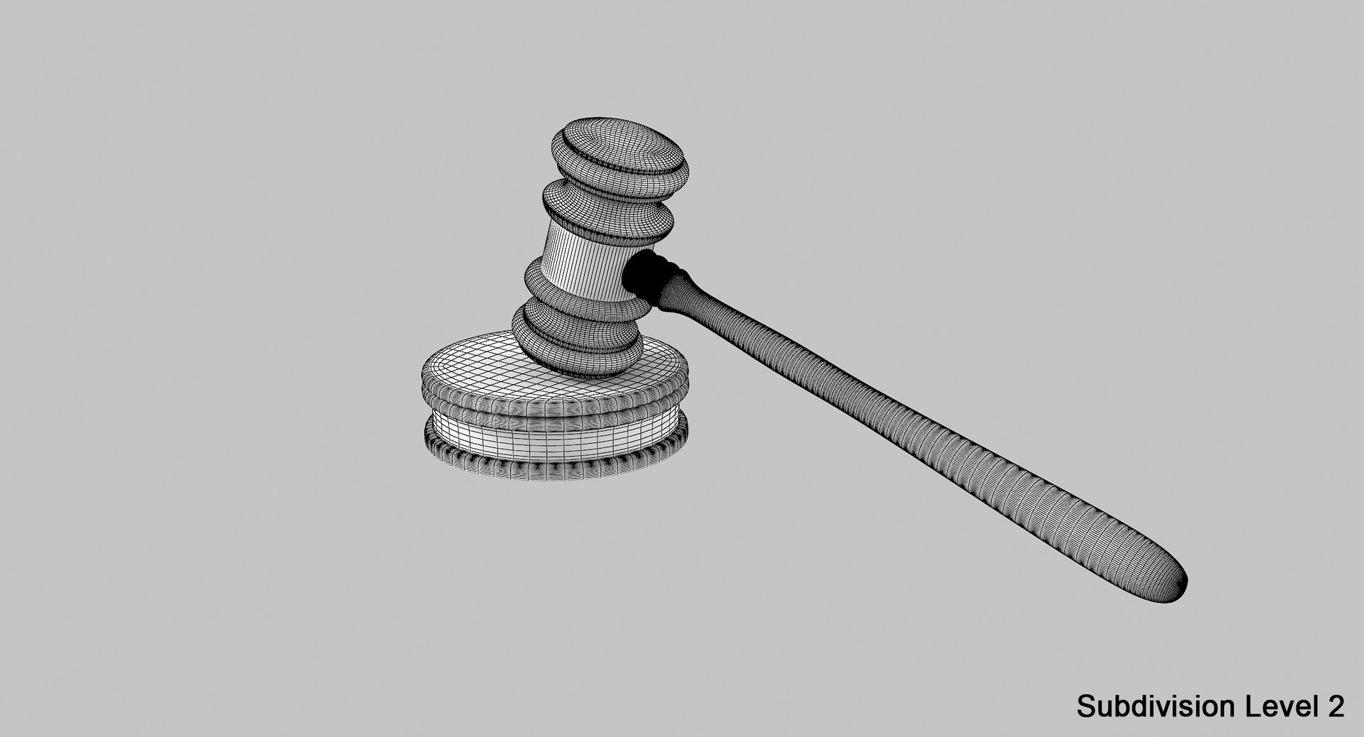 3d Model Gavel
