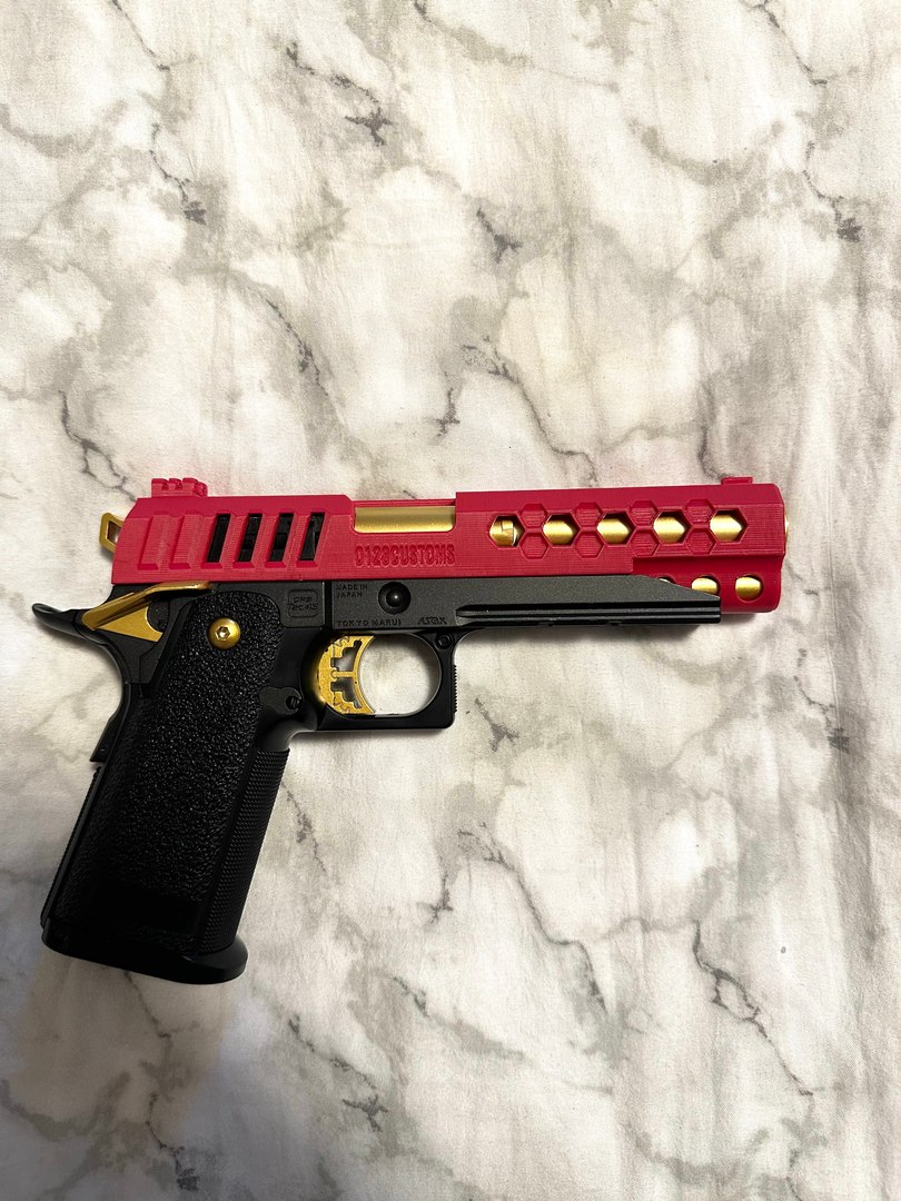 Hi Capa 5-1 Custom Slide for Tokyo Marui 3D model - TurboSquid 2103613