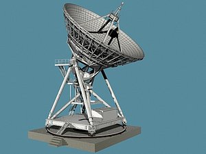 Radio Telescope 3D Models for Download | TurboSquid