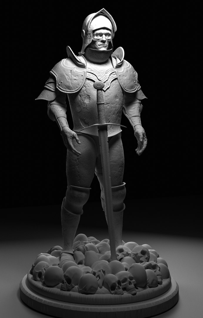 Dead Knight 3D Model - TurboSquid 1897529