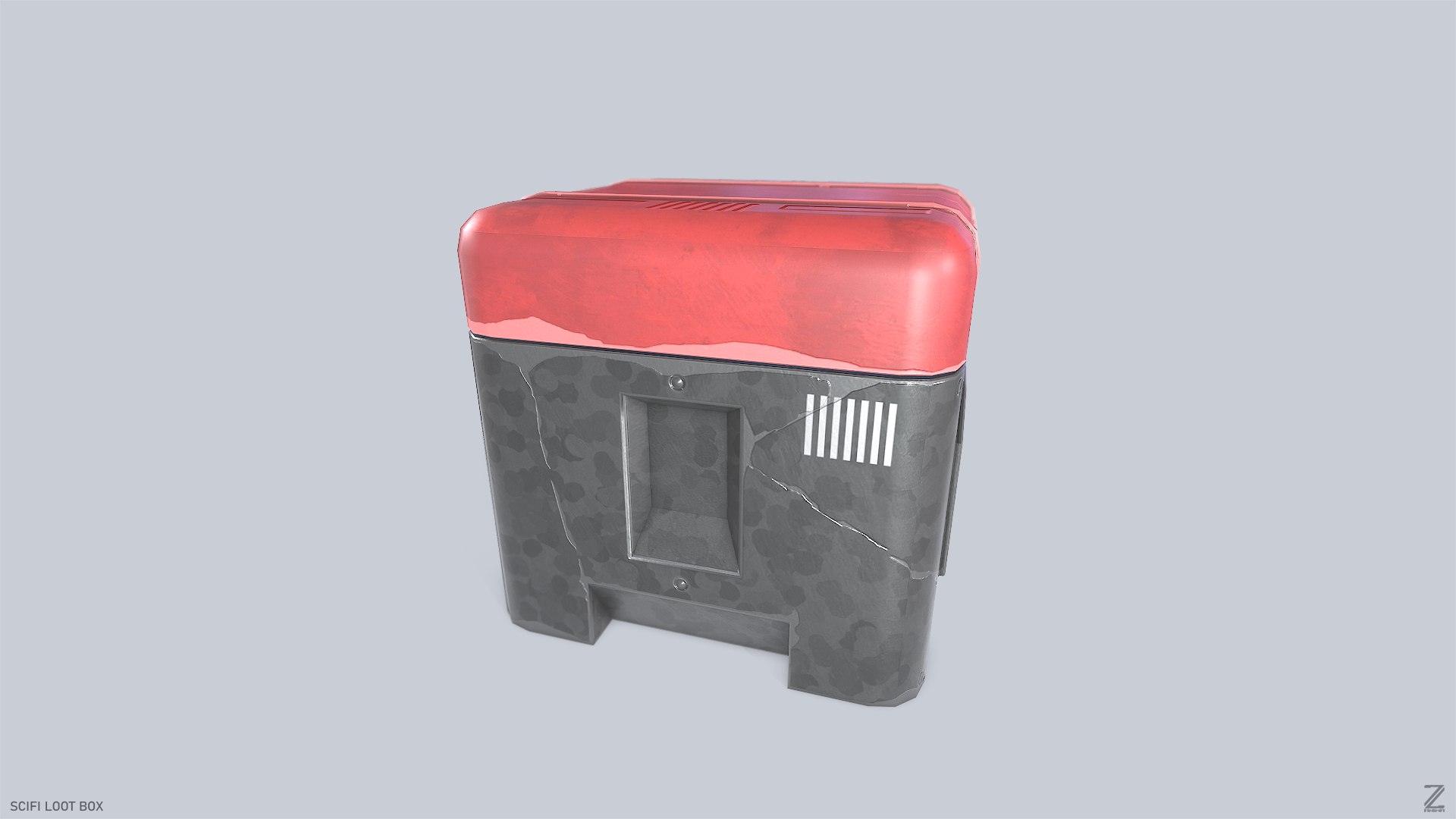 Scifi Loot Box Collection Model - TurboSquid 2429701
