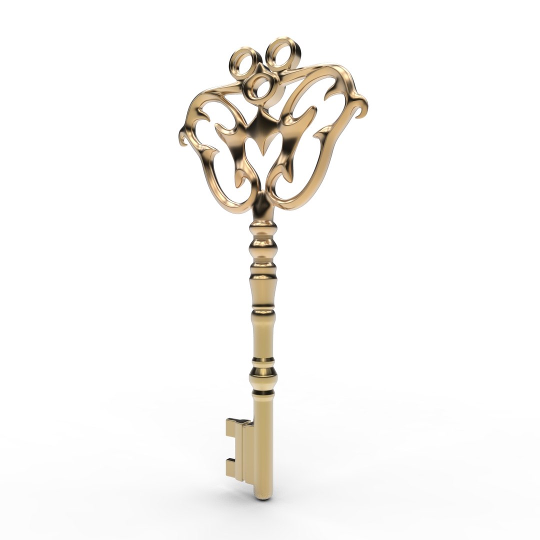 3d Model Old Key V2