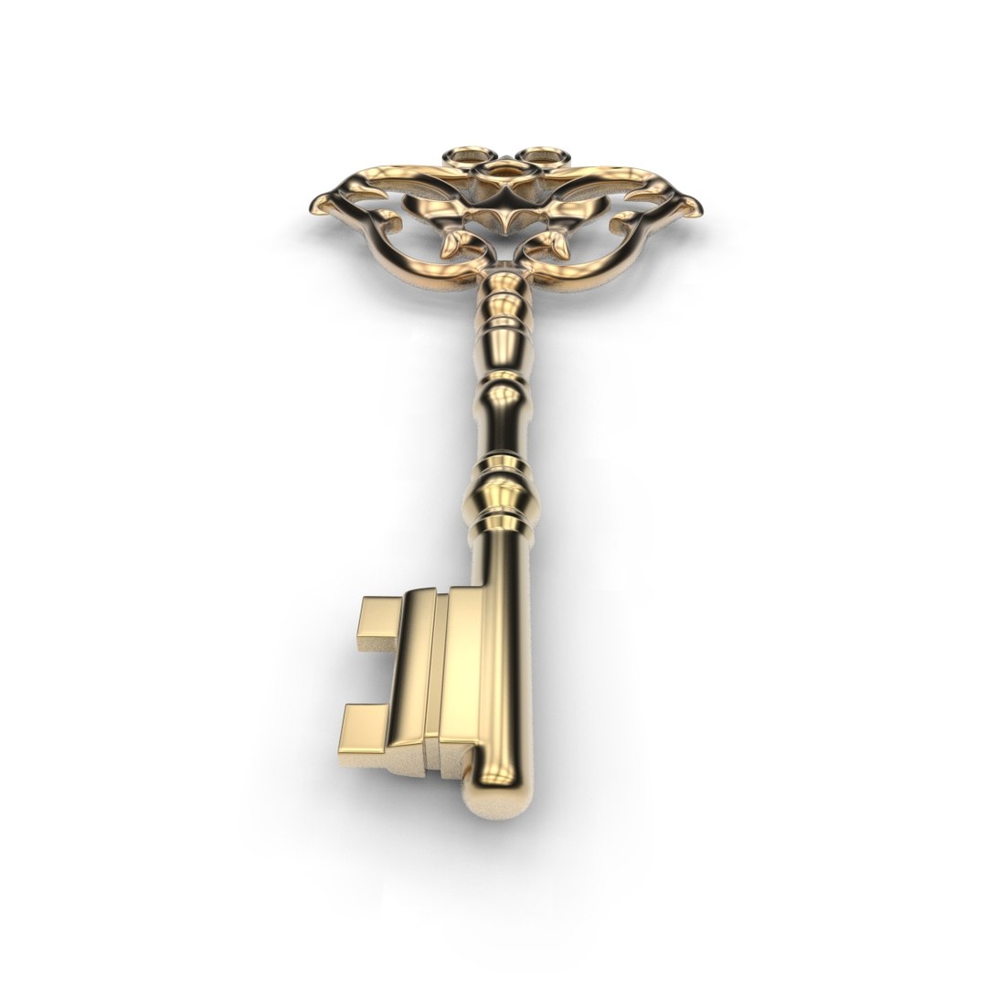 3d Model Old Key V2