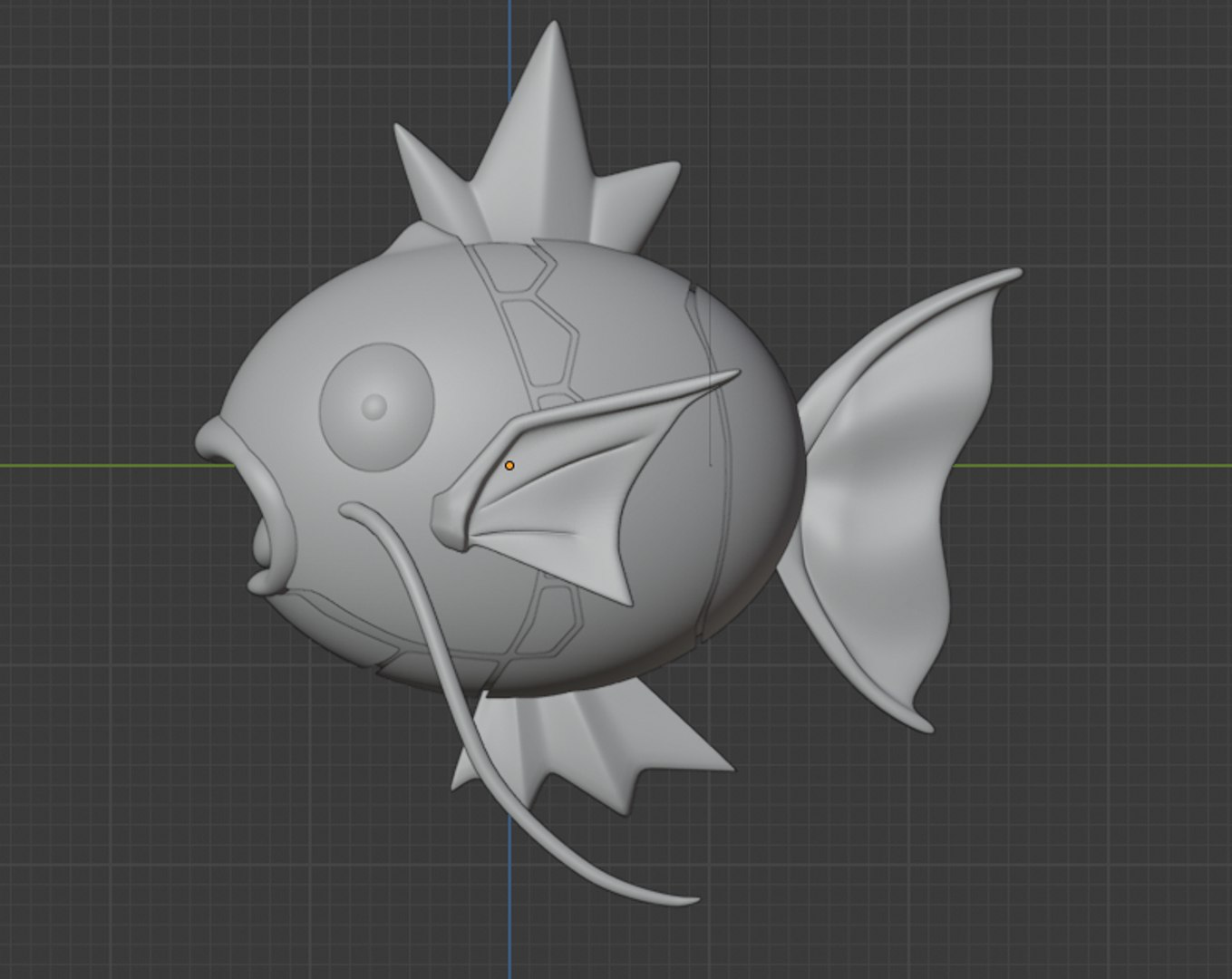 Pokemon Magikarp 3D Model - TurboSquid 1471638