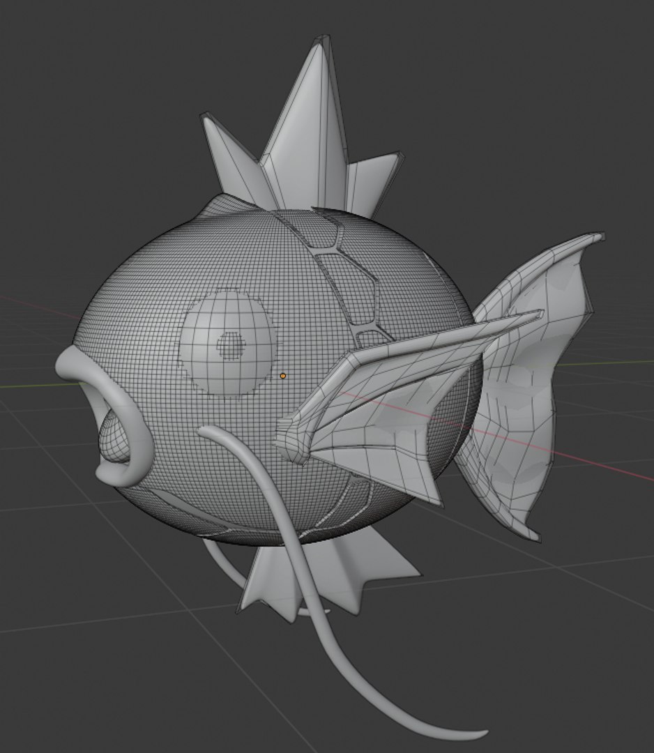 Pokemon Magikarp 3D Model - TurboSquid 1471638