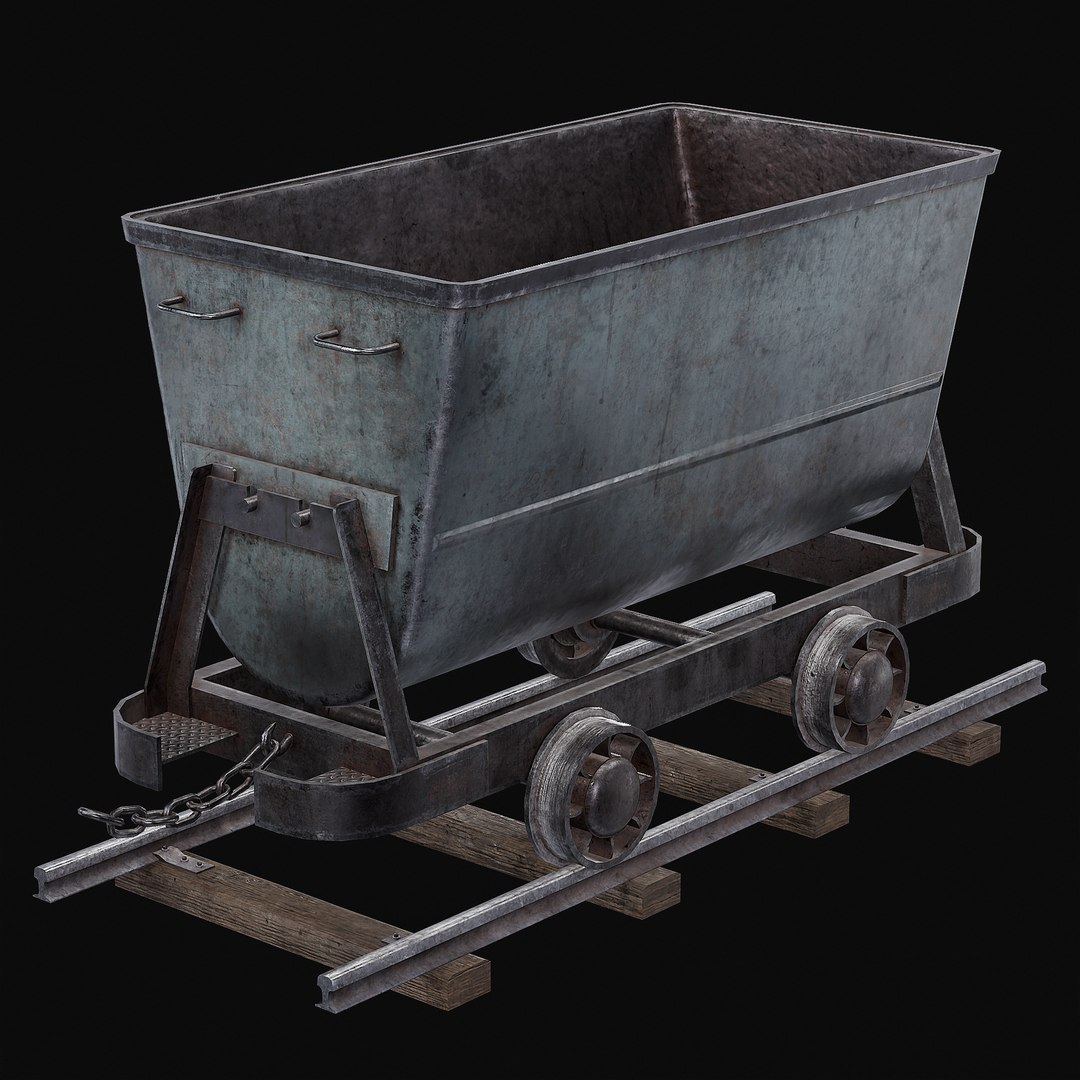 3D Mine Trolley - TurboSquid 2066825