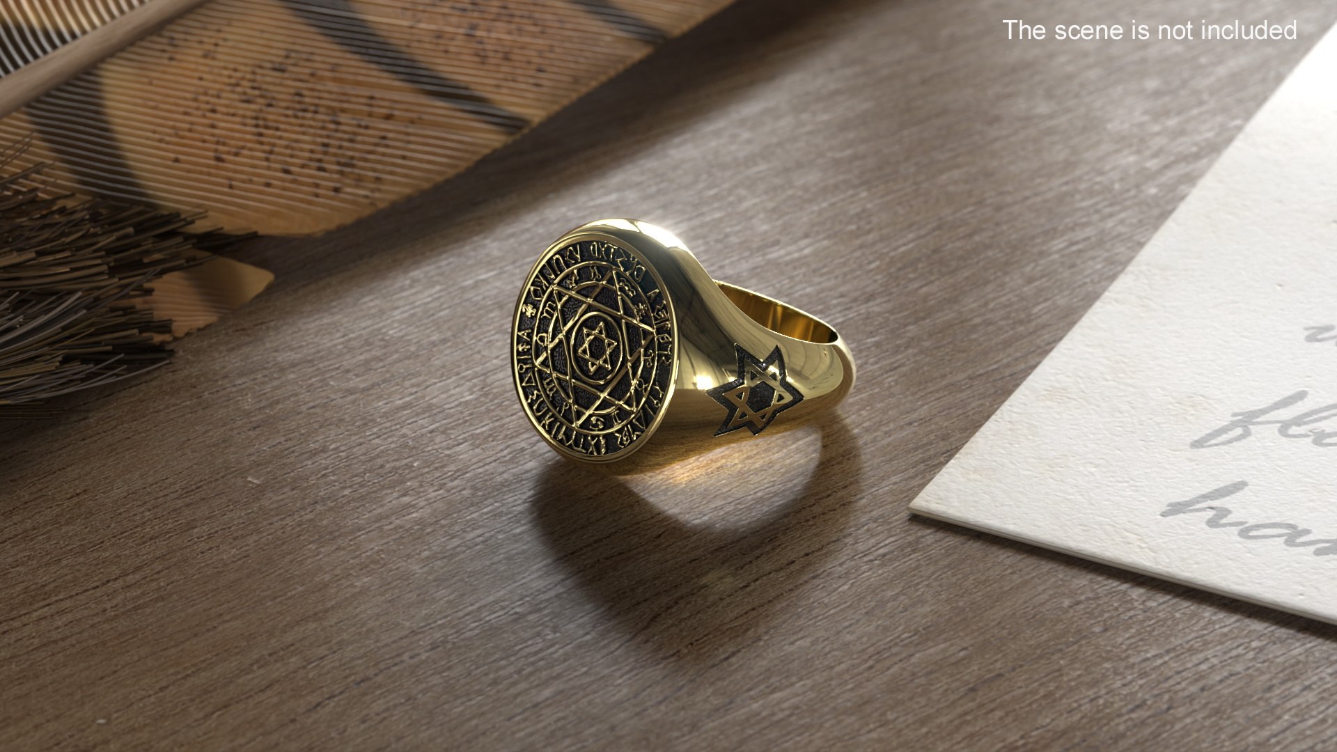 Signet Rings Collection Model - TurboSquid 2430303