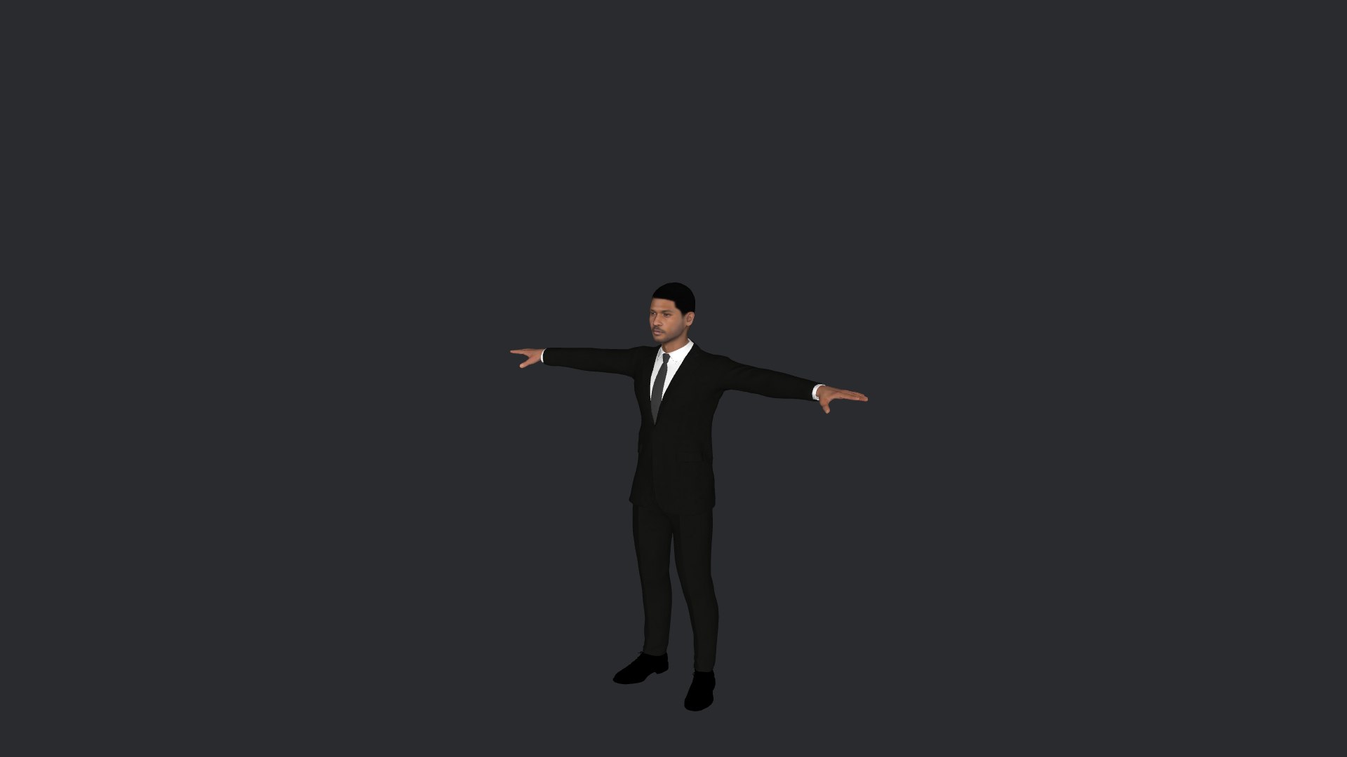 3D Model Usher Hyper Realistic Full Body Fully Rigged 3D Character ...