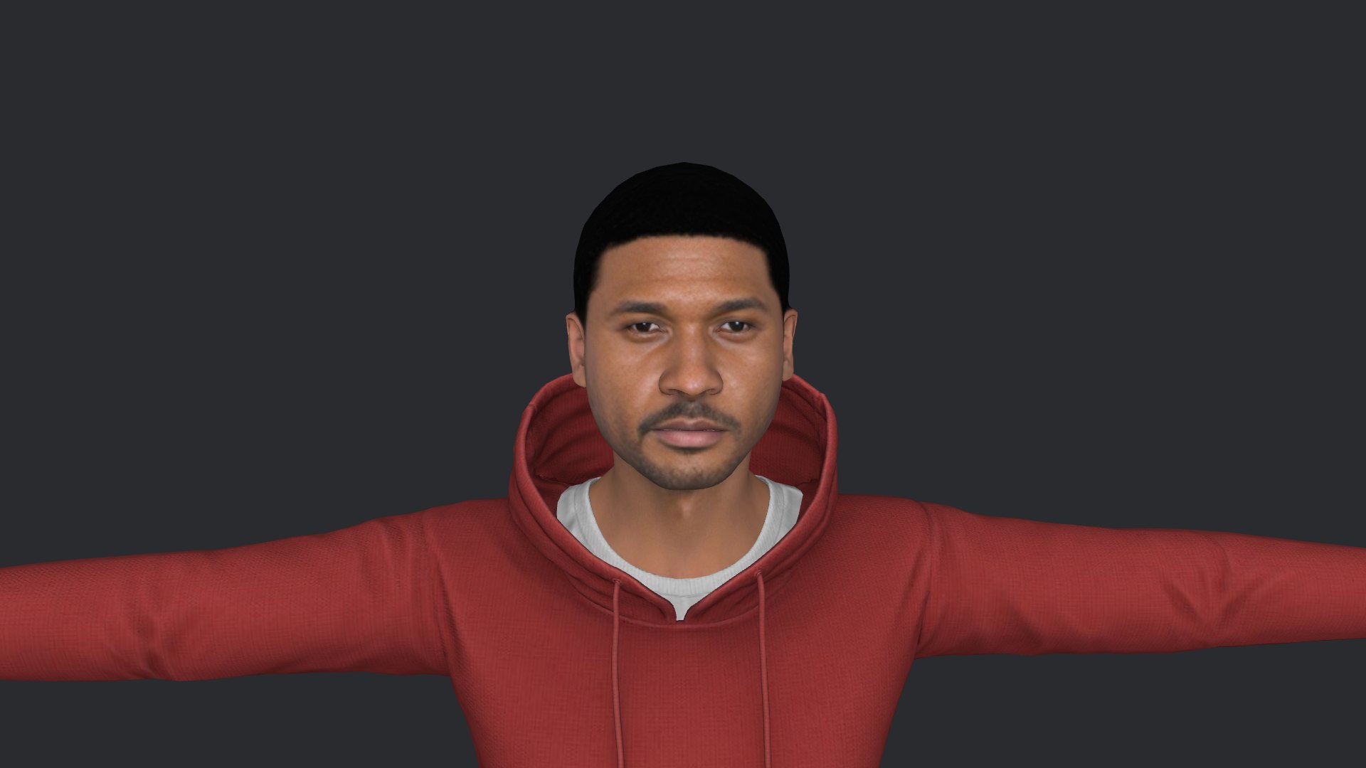 3D Model Usher Hyper Realistic Full Body Fully Rigged 3D Character ...