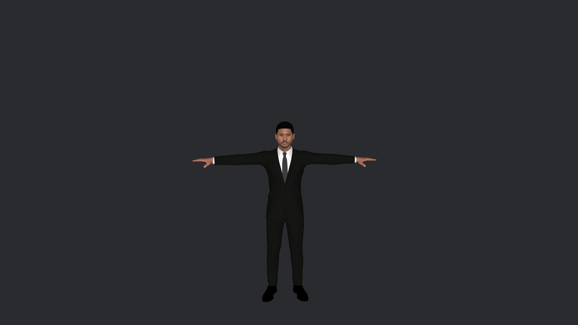 3D Model Usher Hyper Realistic Full Body Fully Rigged 3D Character ...