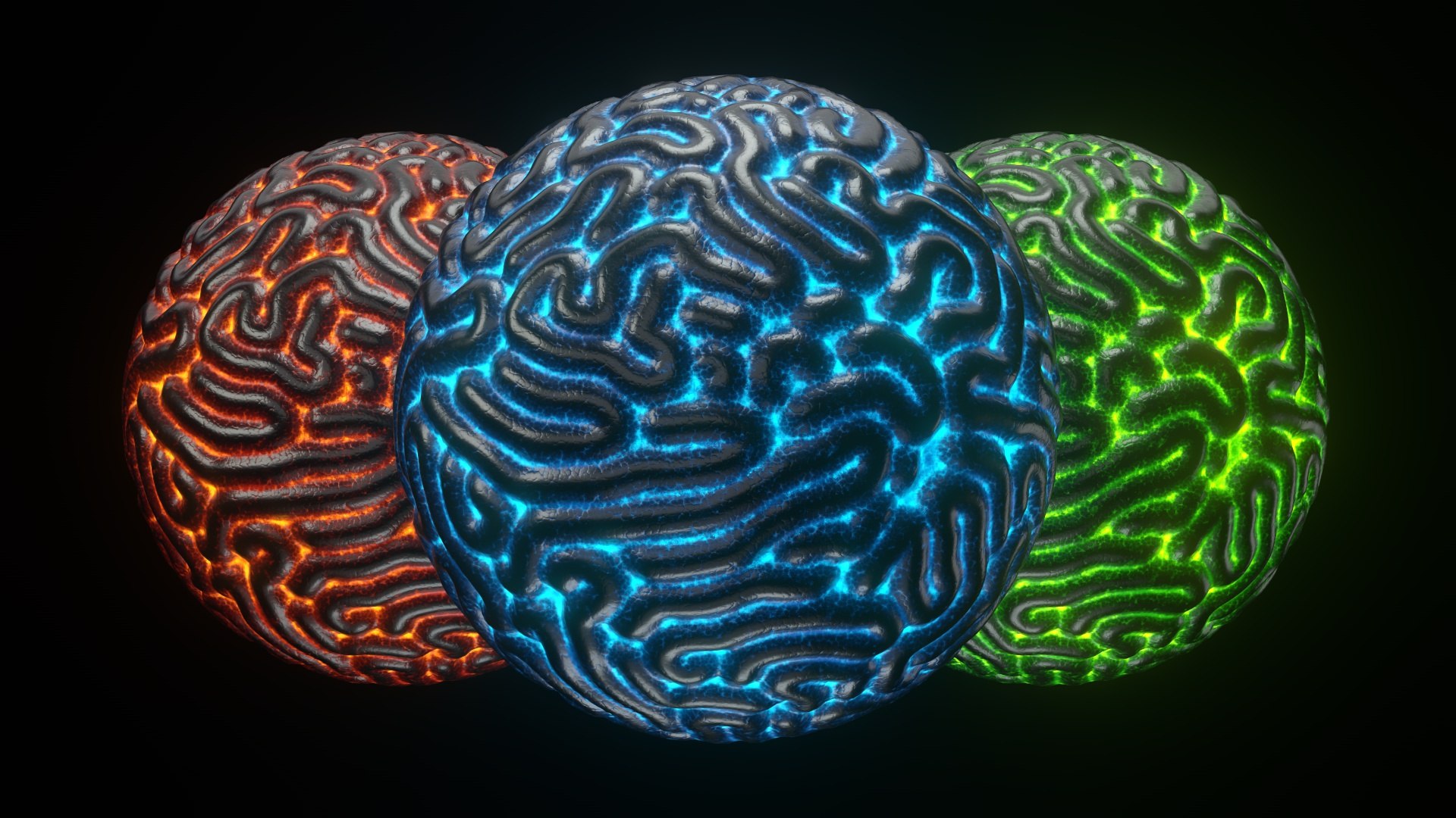 3D Artificial Brain Sci-fi Scenes - TurboSquid 1709472