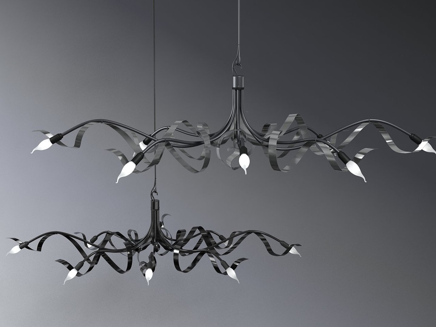 3D ruban plié - TurboSquid 1175341