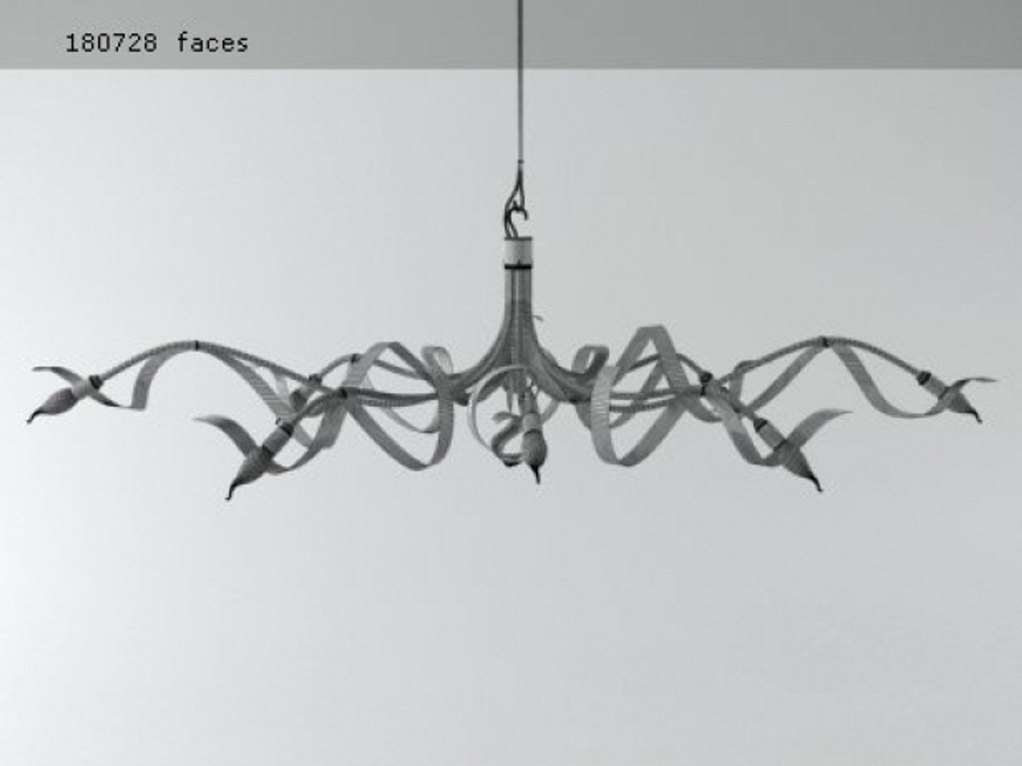 3D ruban plié - TurboSquid 1175341