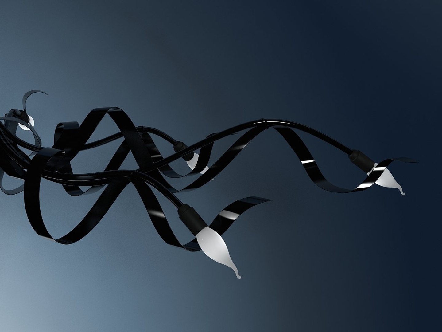 3D ruban plié - TurboSquid 1175341