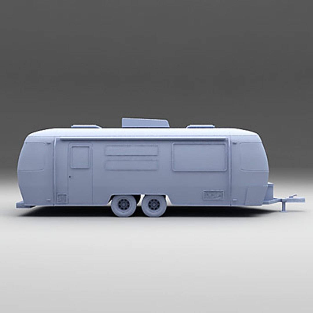 Caravan Classic 3d Model