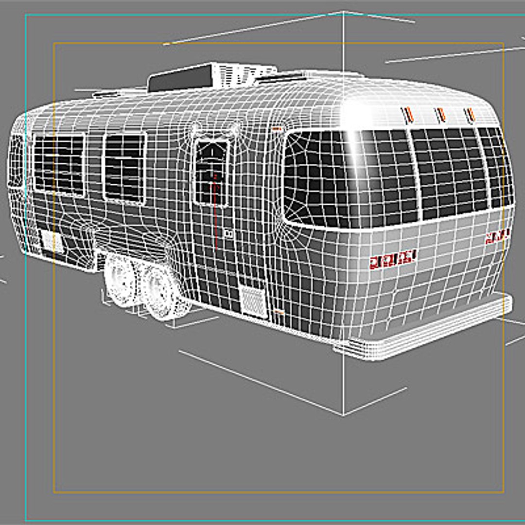 Caravan Classic 3d Model